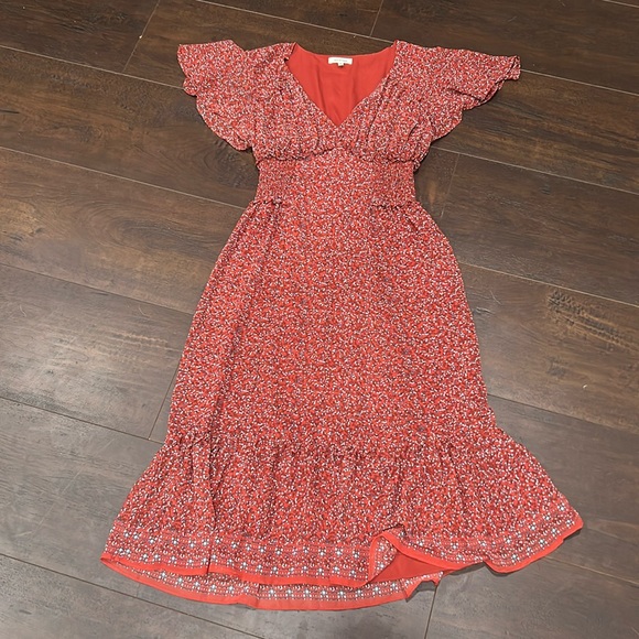 Max Studio | Dresses | Max Studio Orange Dress | Poshmark